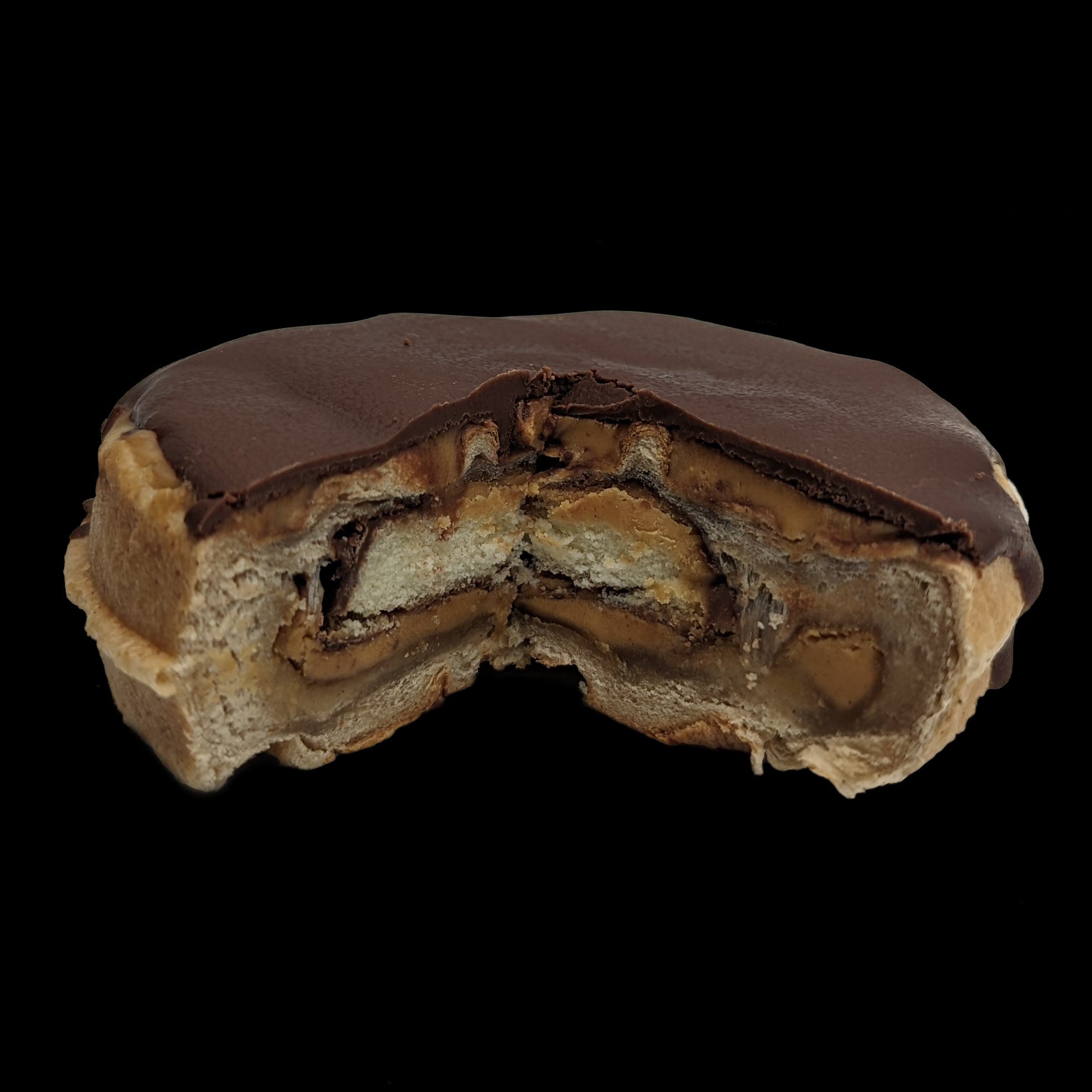 Chocolate Peanut Butter Kandykake | Dough Heads Stuffed Waffles
